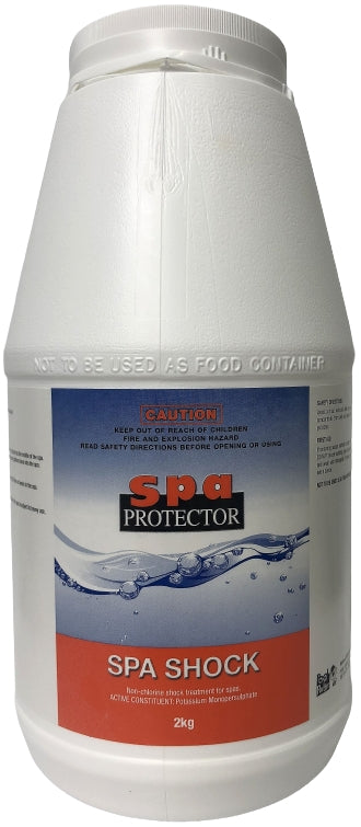 Spa Protector Spa Shock 2kg – Indoor Outdoor Spas