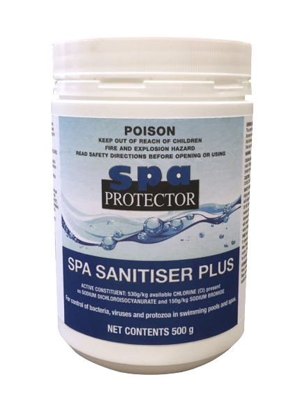 Spa Protector Spa Sanitiser Plus 500g – Indoor Outdoor Spas