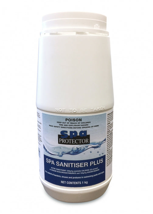Spa Protector Spa Sanitiser Plus 1kg – Indoor Outdoor Spas